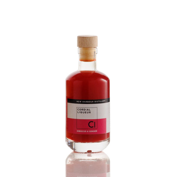 Hibiscus & Ginger Cordial Liqueur | New Harbour Distillery